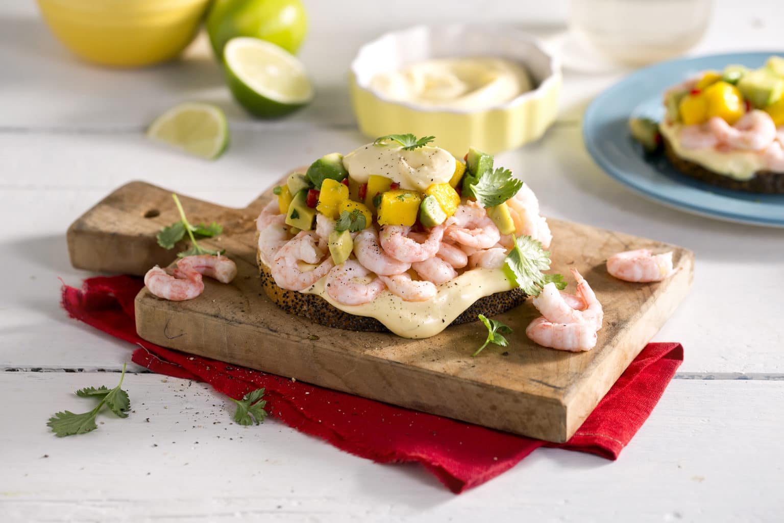 Enkelt og smakfullt tilbehør til reker | Mills majones