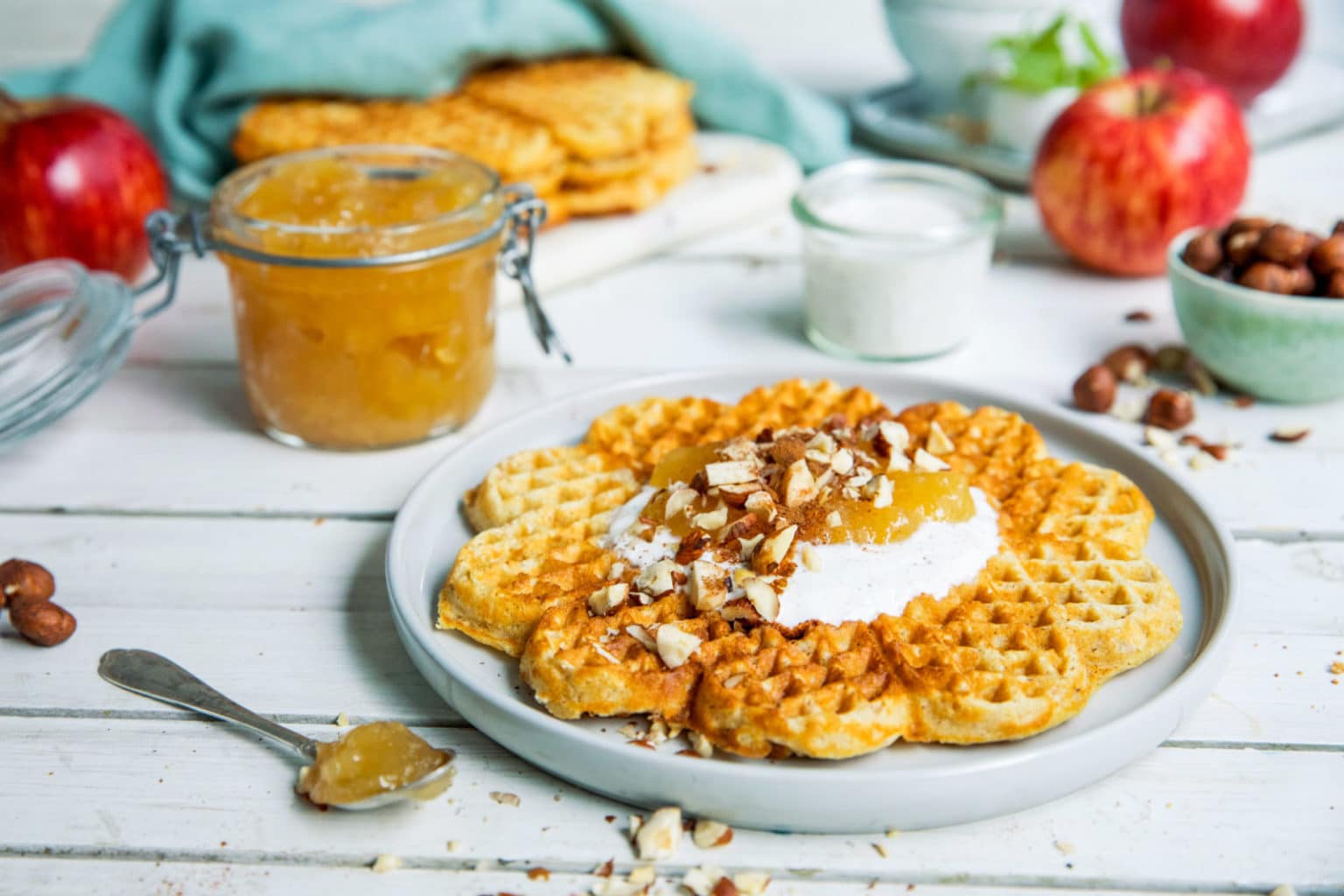 Slik steker du vafler - Vaffeltips fra Melange