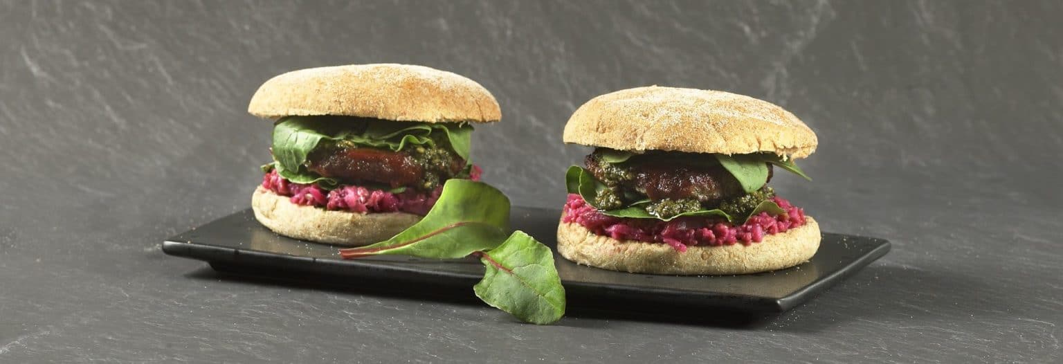 Beetroot Brainy Burger - Mills Proffpartner