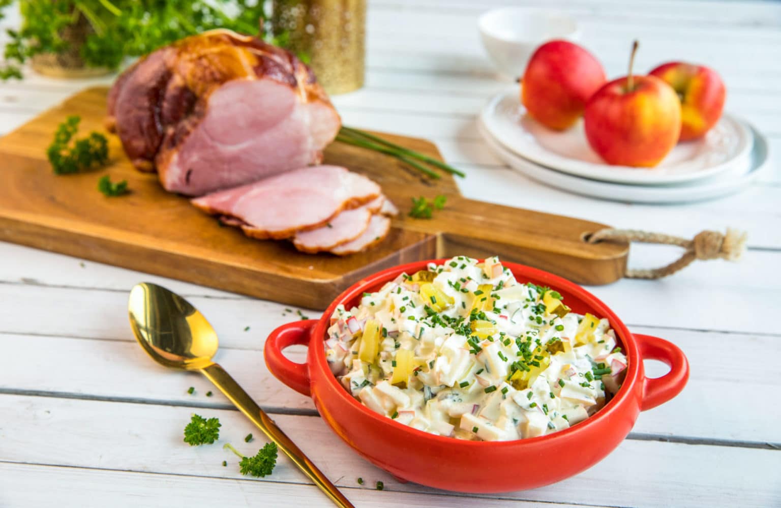 Fem ulike tilbehør til ribbe | Oppskrifter fra Mills Ekte Majones