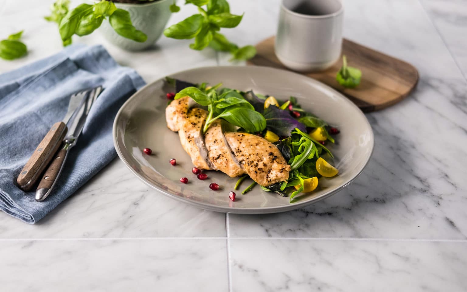 Slik steker du kyllingfilet | Melange