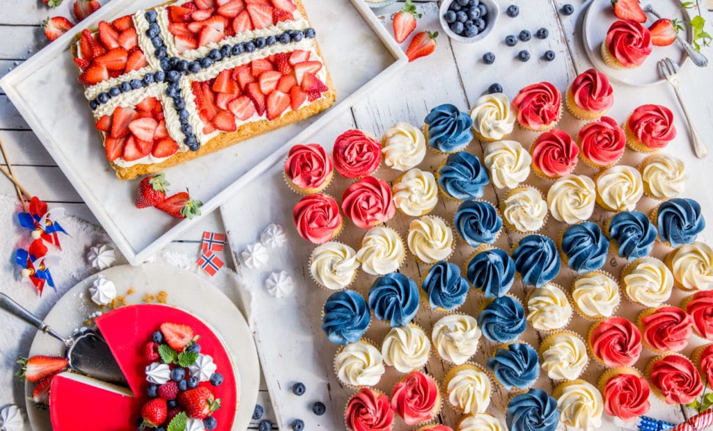 Tre flotte 17. mai-kaker du enkelt kan pynte selv - Melange