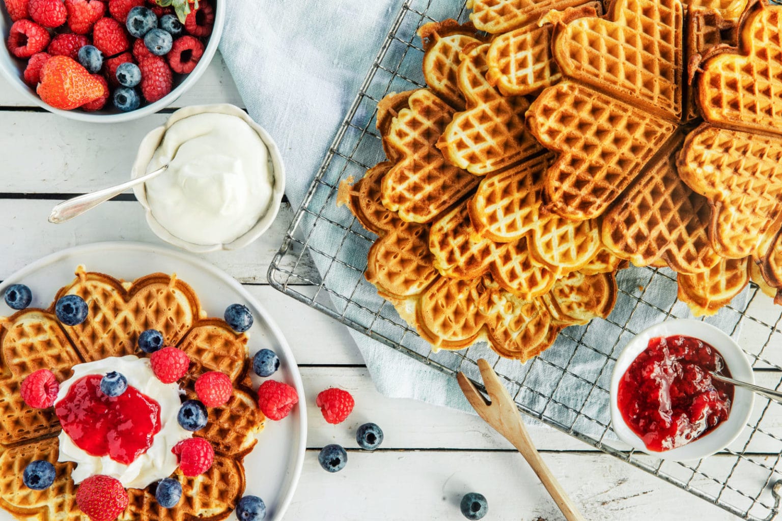 11 tips som gir deg perfekte vafler | Baketips fra Melange