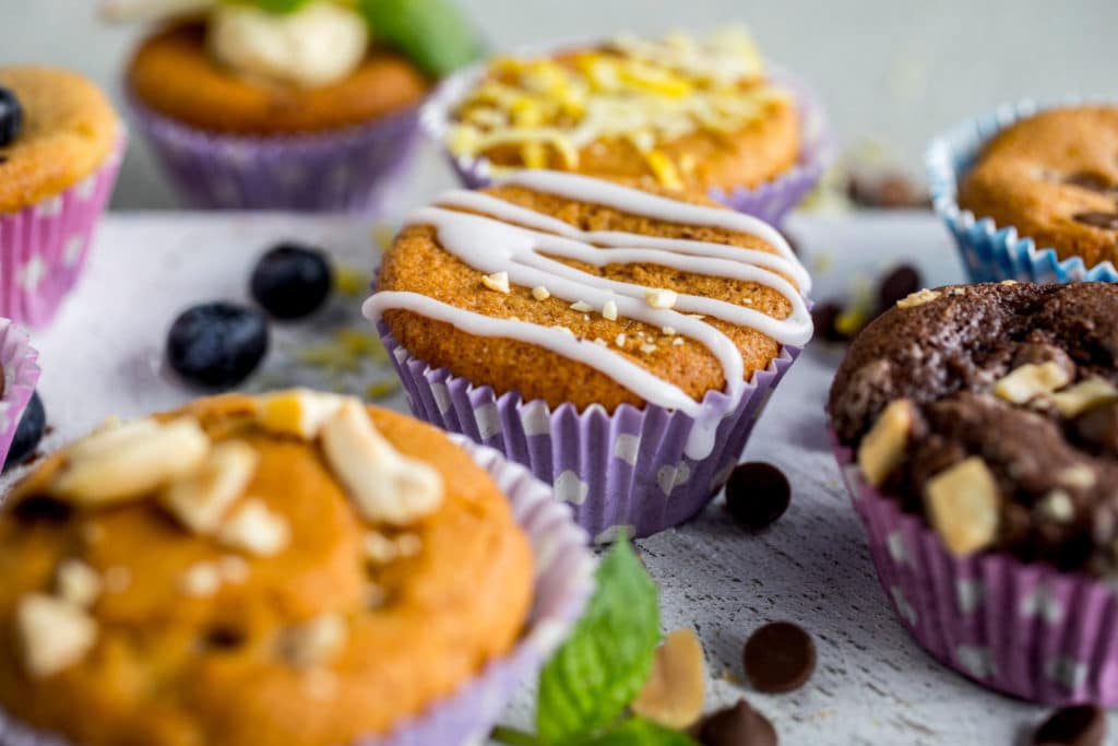 Slik lager du 10 ulike muffins av én muffinsrøre | Baketips fra Melange