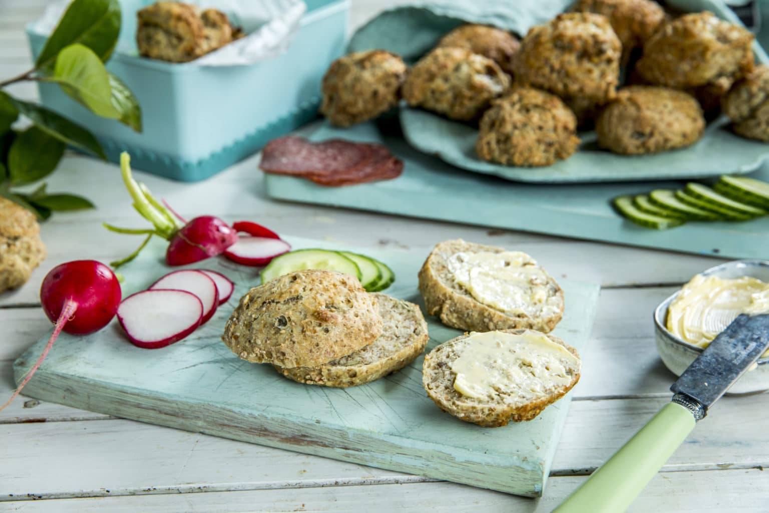 Oppskrift på eltefrie rundstykker som varer flere dager | Soft Flora